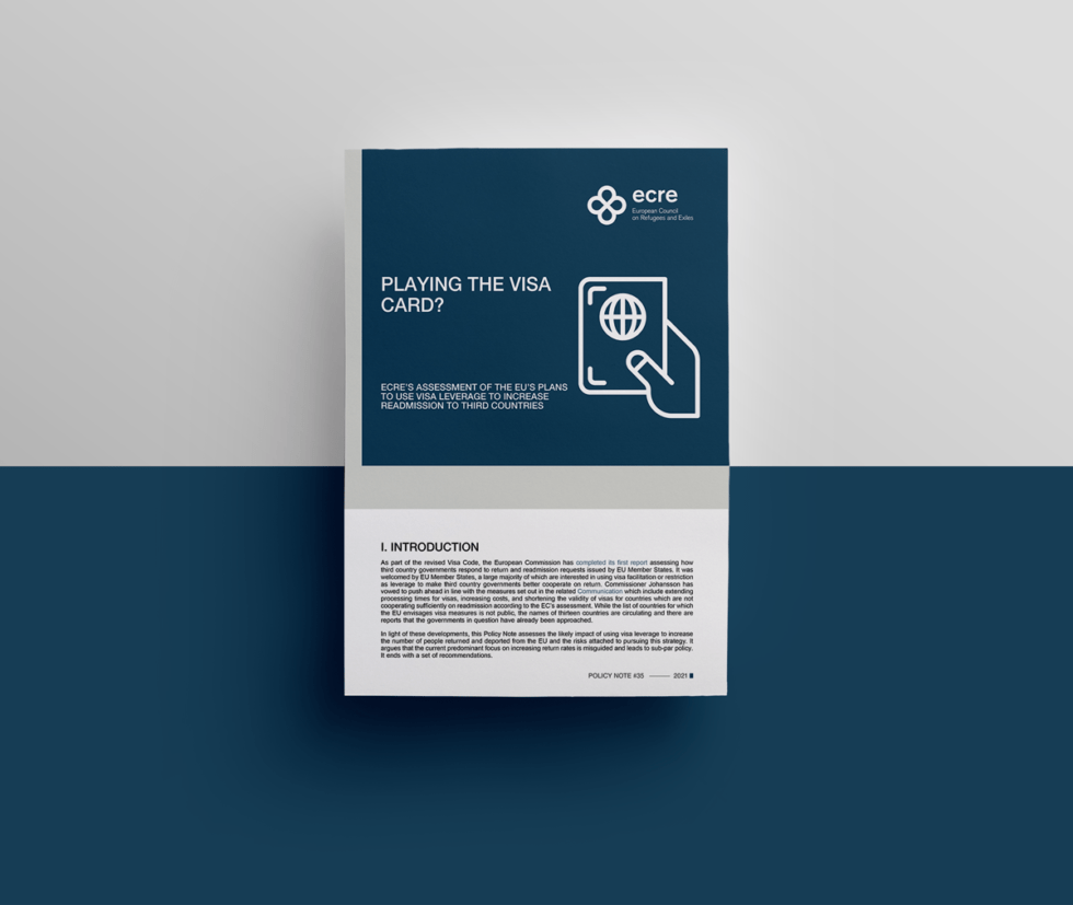 ECRE Policy Note Playing The Visa Card European Council On Refugees ecre-policy-note-playing-the-visa-card-european-council-on-refugees