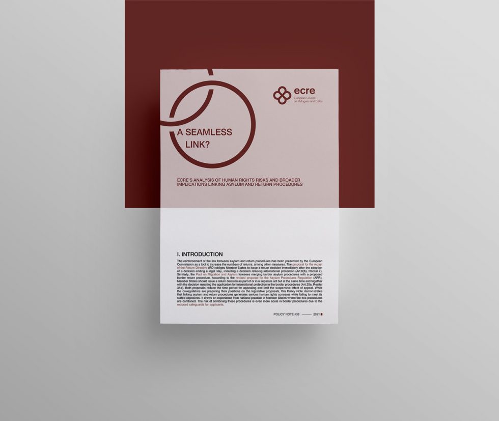 ECRE Policy Note: A Seamless Link? | European Council on Refugees and ...