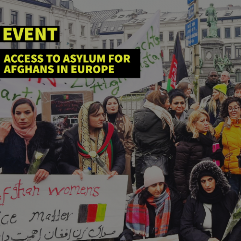 Online Event: Access to asylum for Afghans in Europe: Better protection ...