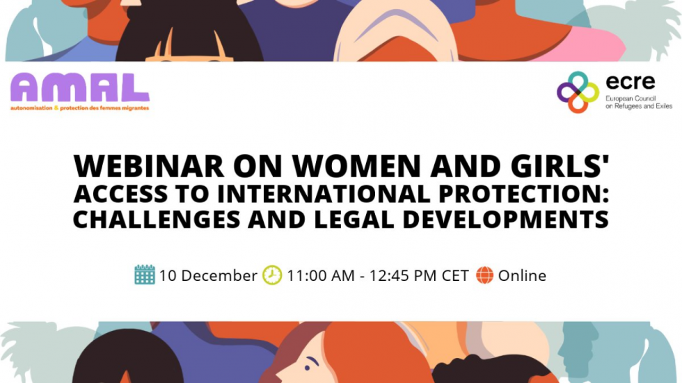 ONLINE EVENT – Women and Girls’ Access to International Protection ...