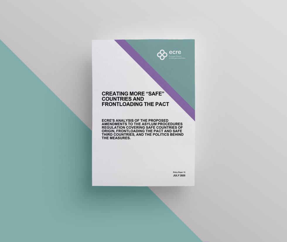 ECRE Policy Paper: Creating more “safe” countries and frontloading the ...