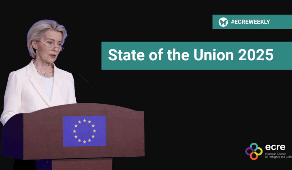 State of the Union 2025 | European Council on Refugees and Exiles (ECRE)