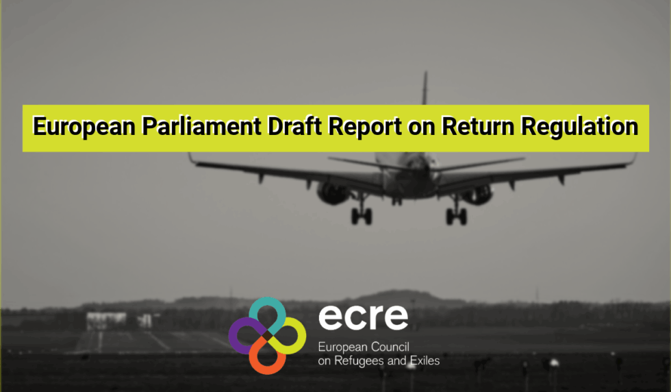 European Parliament Draft Report on Return Regulation | European ...