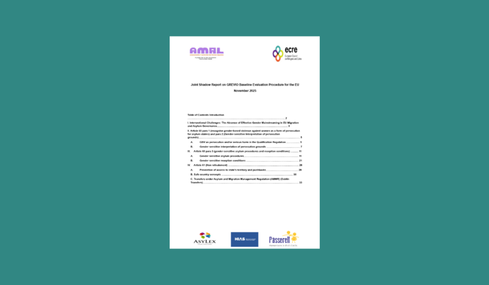 Joint Shadow Report for the GREVIO Baseline Evaluation of the EU ...